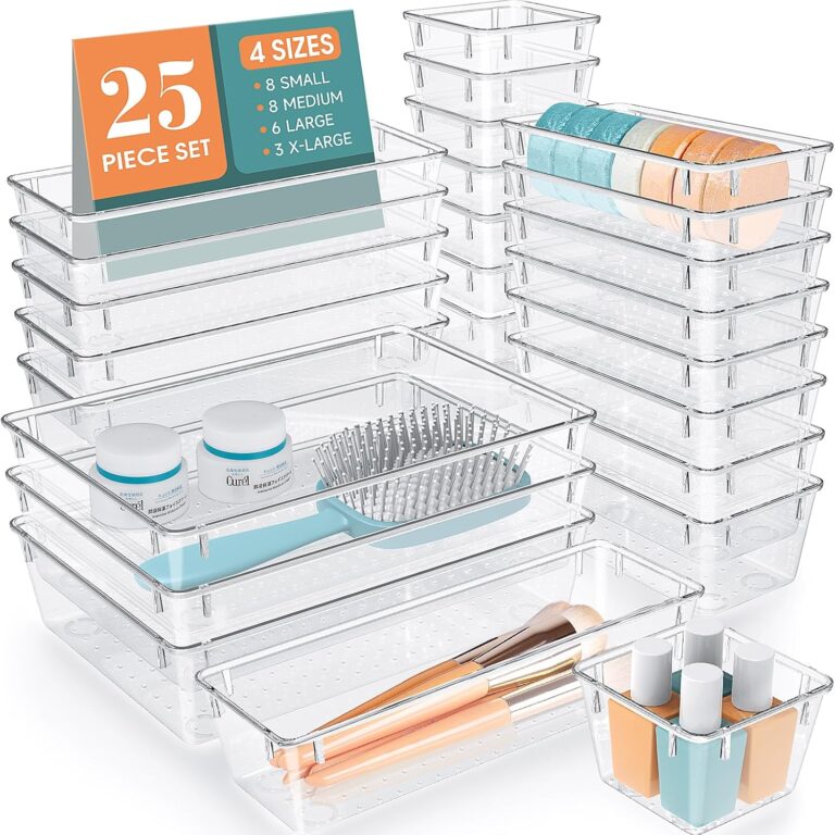 25 clear plastic organizers – A Thrifty Mom