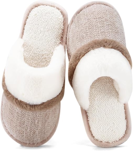 Fuzzy slippers for women – A Thrifty Mom