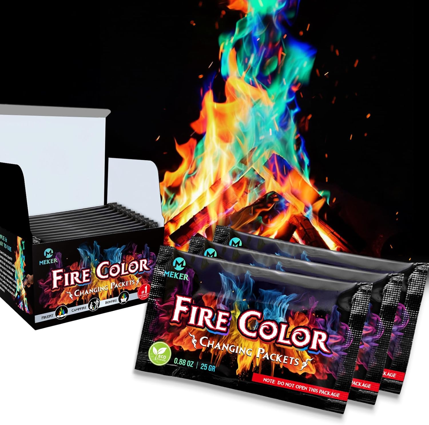 Fire color changing packets – A Thrifty Mom