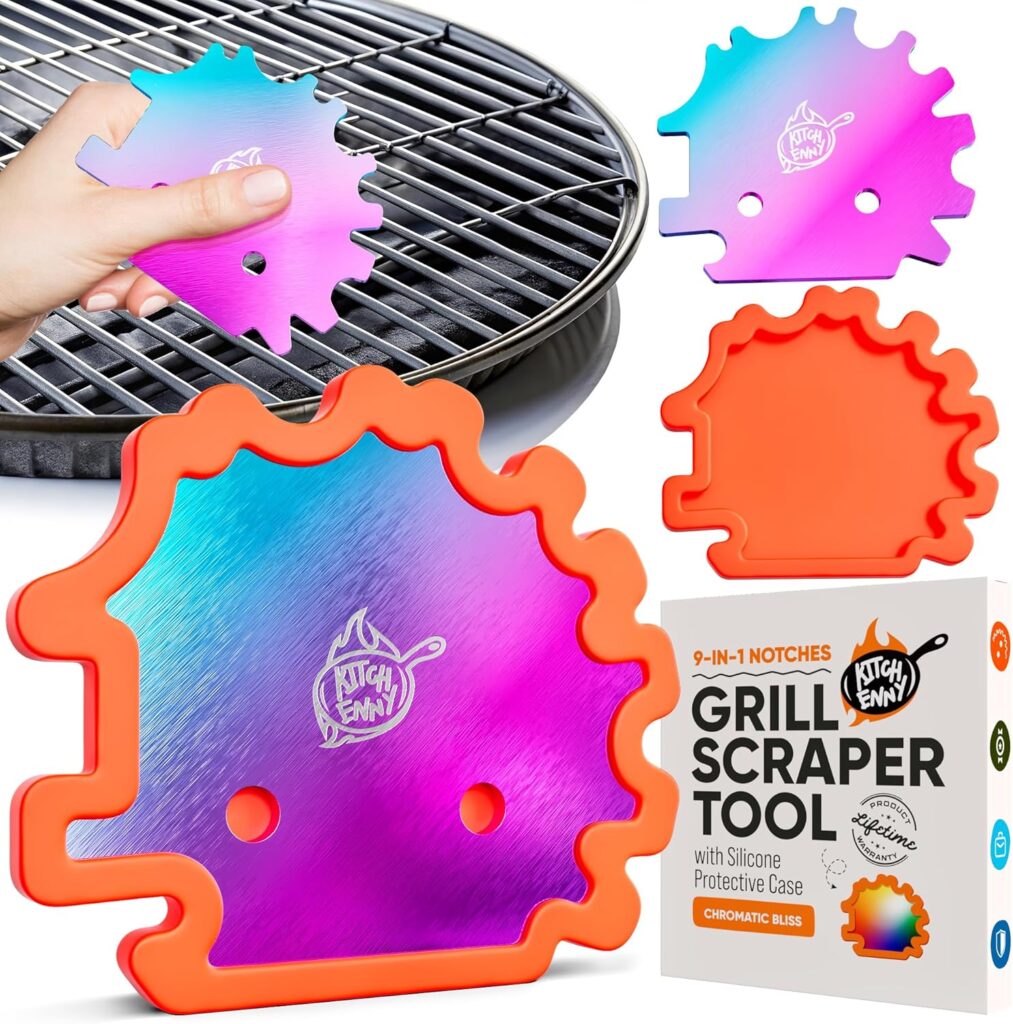 Bristle free grill scraper – A Thrifty Mom