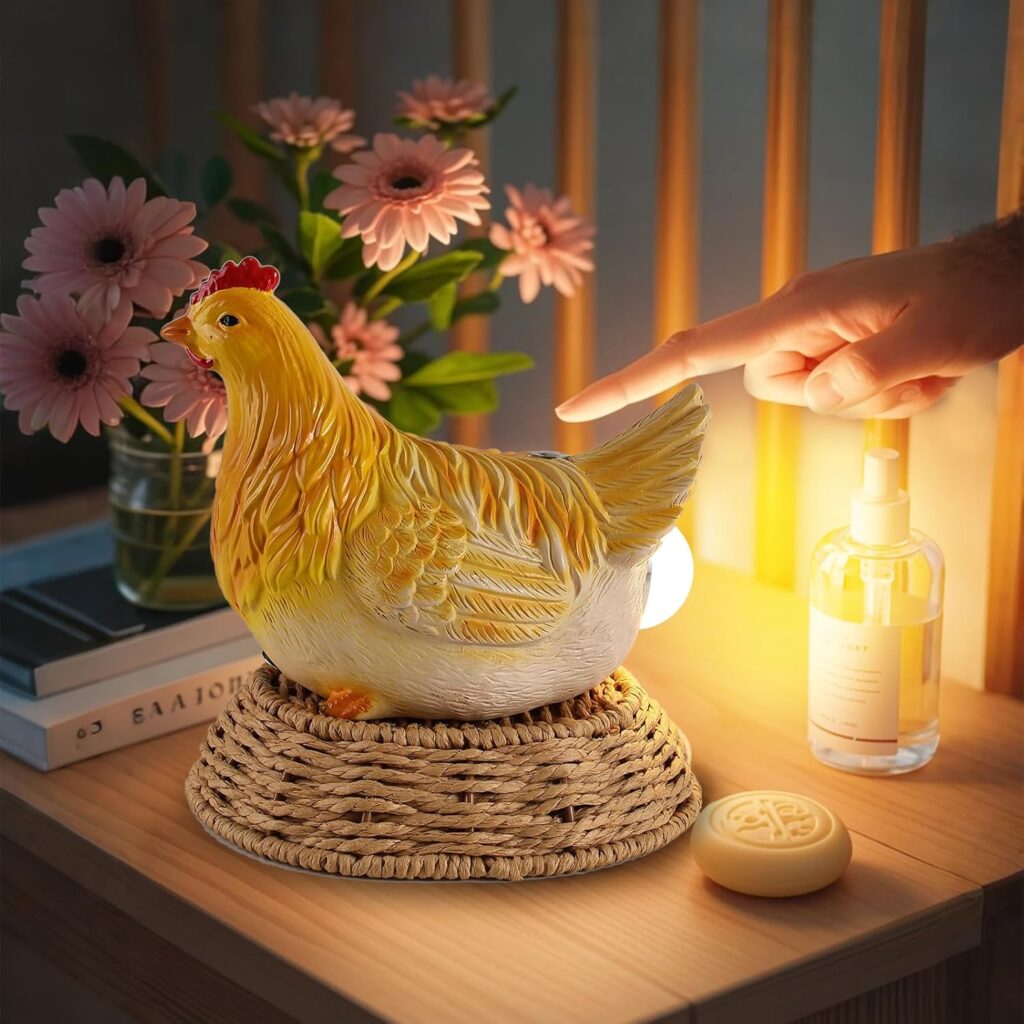 Funny Chicken Lamp – A Thrifty Mom