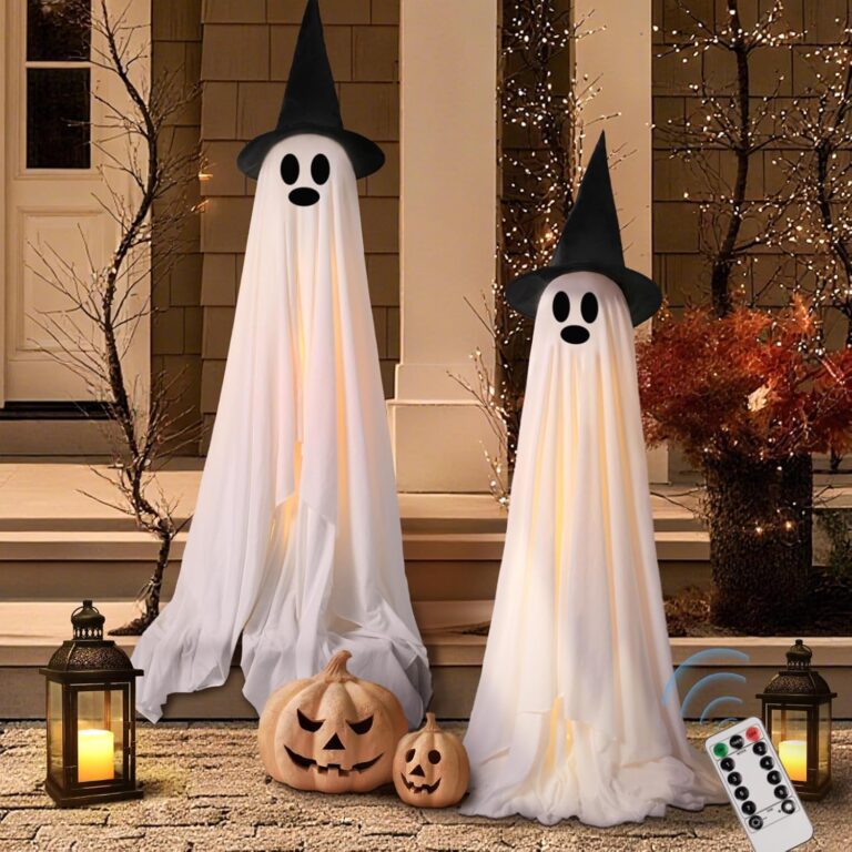 Ghost decorations – A Thrifty Mom