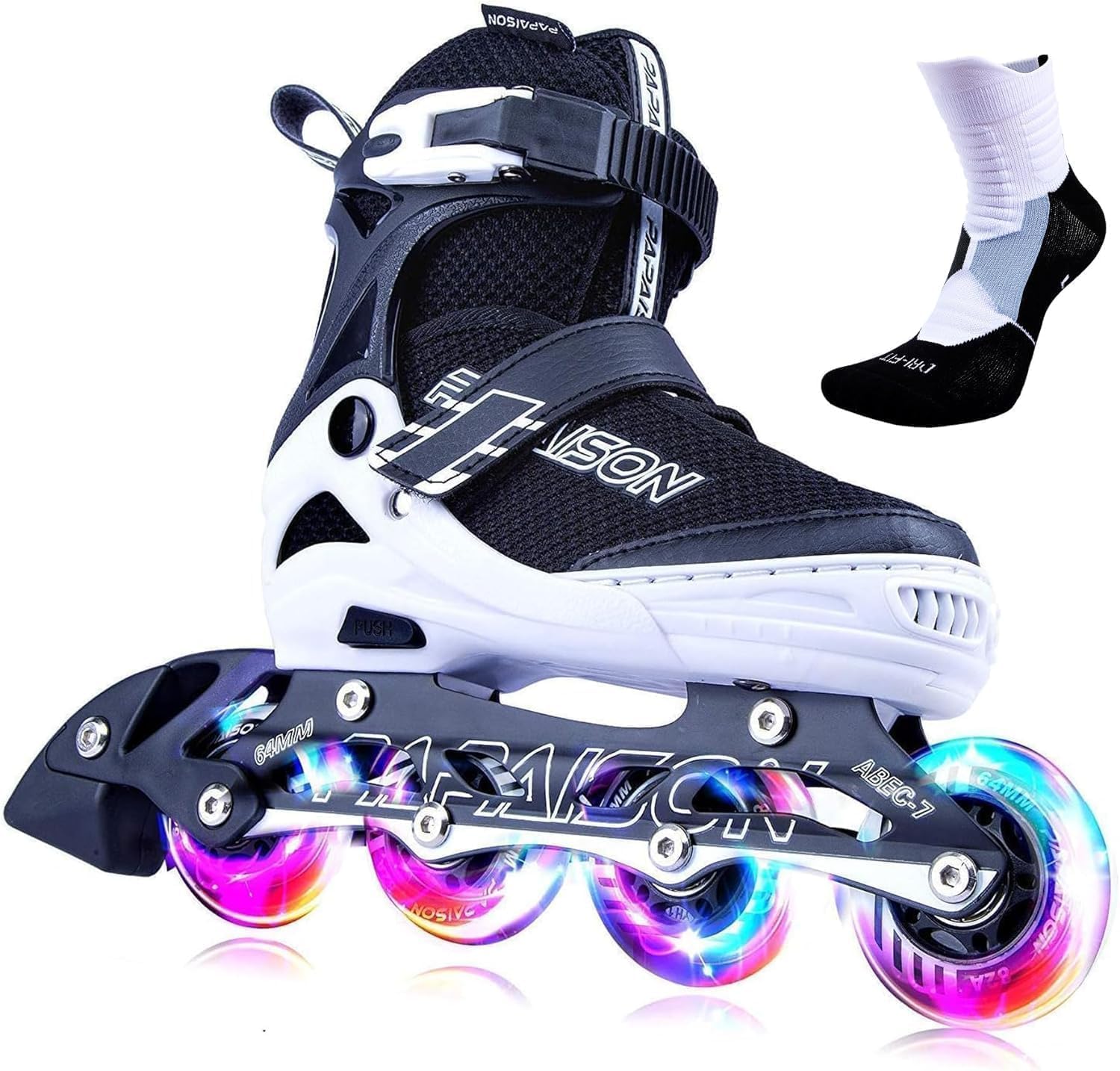 Inline skates with light up wheels – A Thrifty Mom