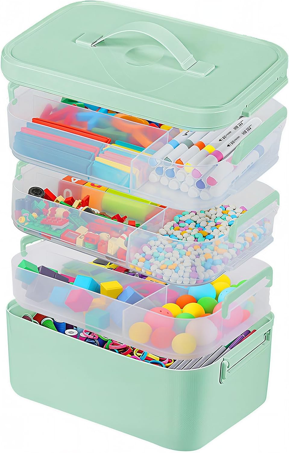 4 layer craft organizer – A Thrifty Mom