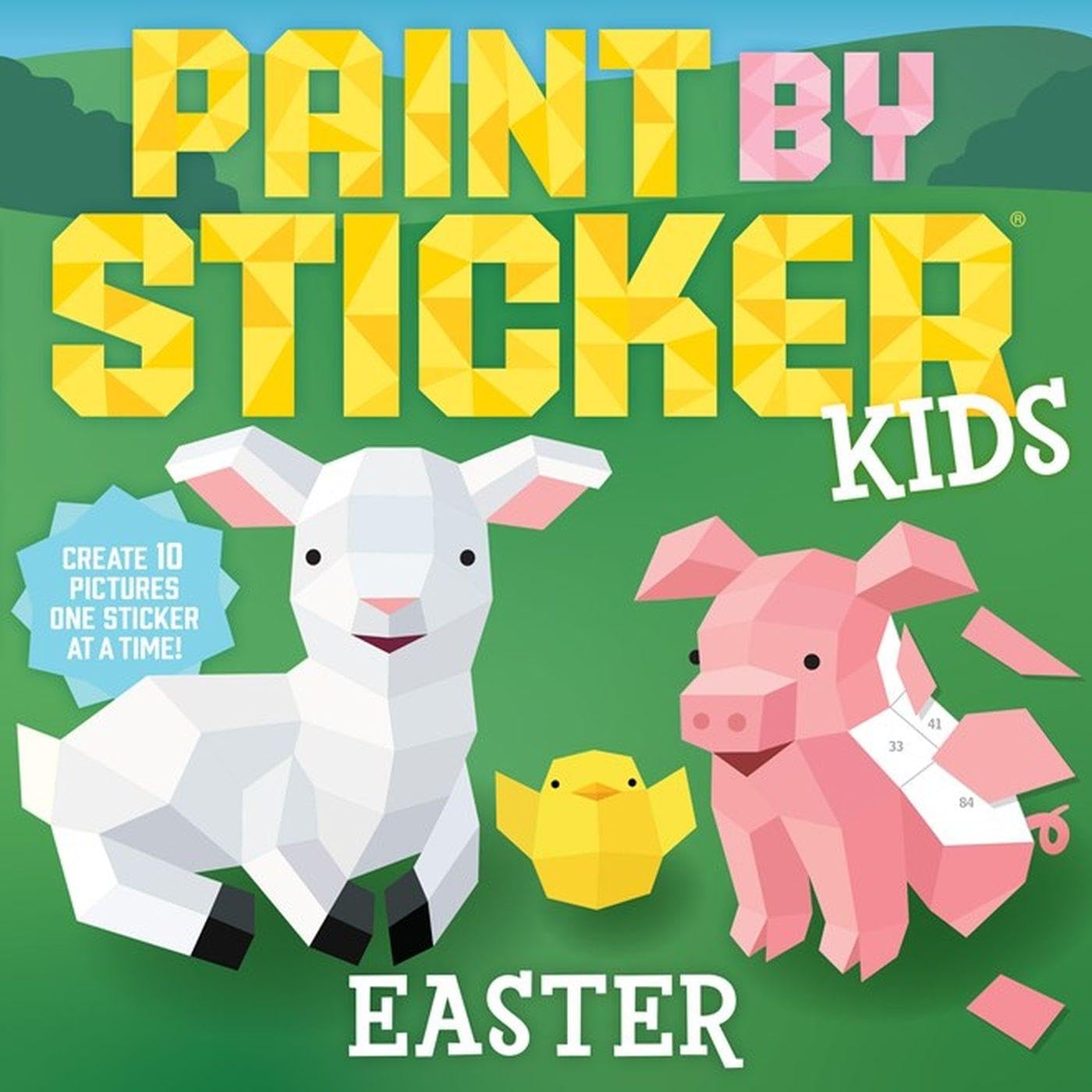 Paint by Sticker Easter – A Thrifty Mom